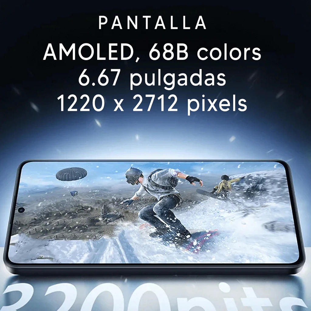 Celular Xiaomi Poco X7 Pro 5G 256GB - 12GB - 50MP - Amarillo