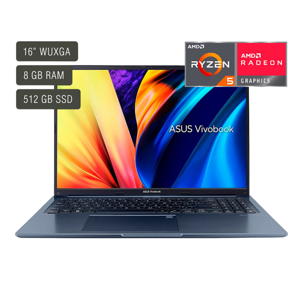Notebook Asus Vivobook 16X M1603QA 16" Fhd - Ryzen 5 - 8Gb - 512Gb ...