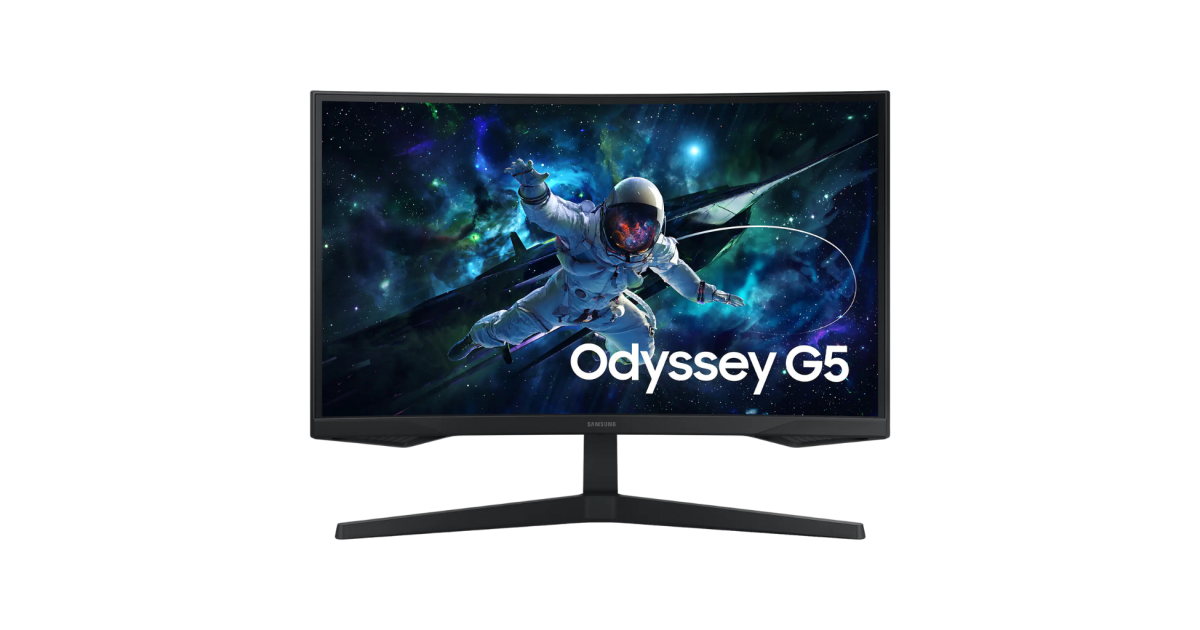 Monitor Samsung Odyssey G5 Curvo 27" VA - 1440p - 165Hz