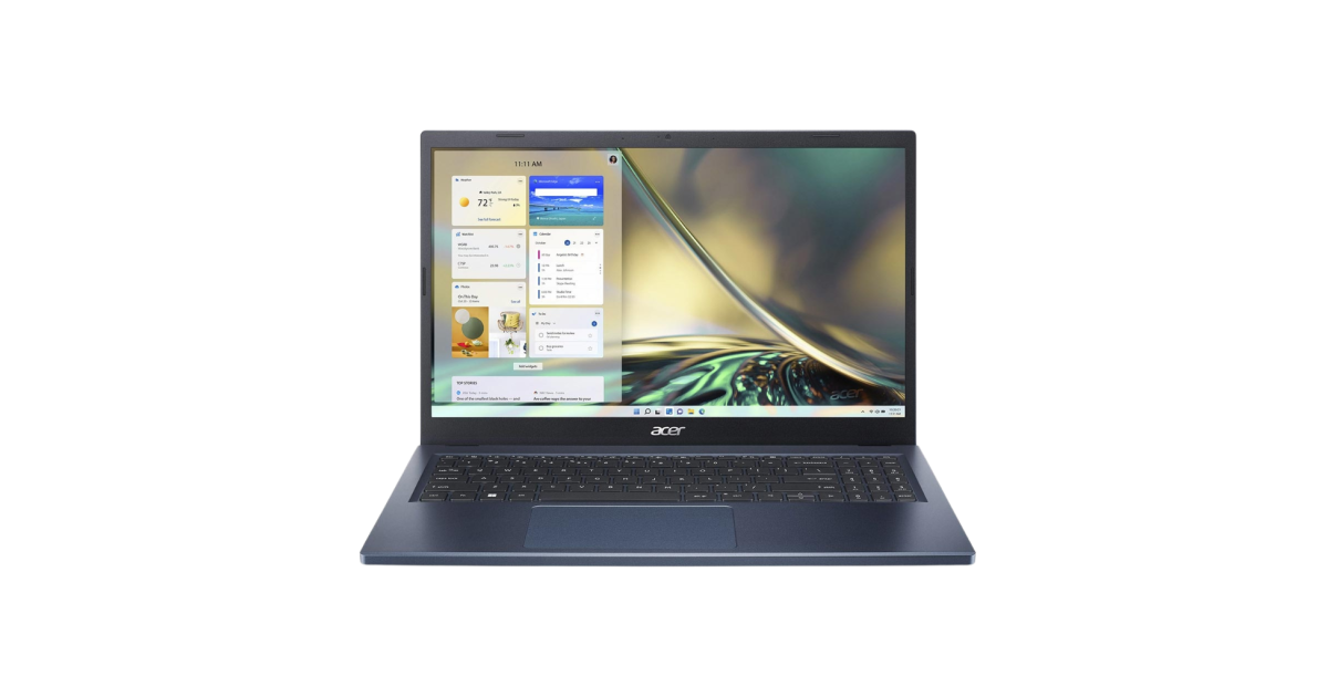 Notebook Acer A315 15.6" Fhd - Core I3 - 8Gb - 512Gb - Win11 - Negro ...