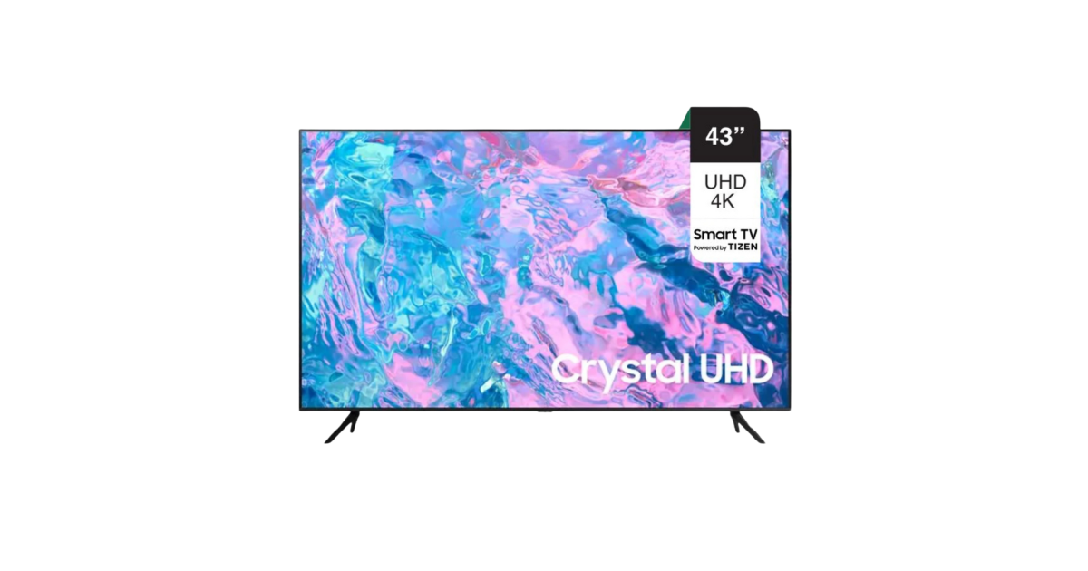 Smart Tv Samsung UN43CU7000 43" 4K UHD LED - TizenOS